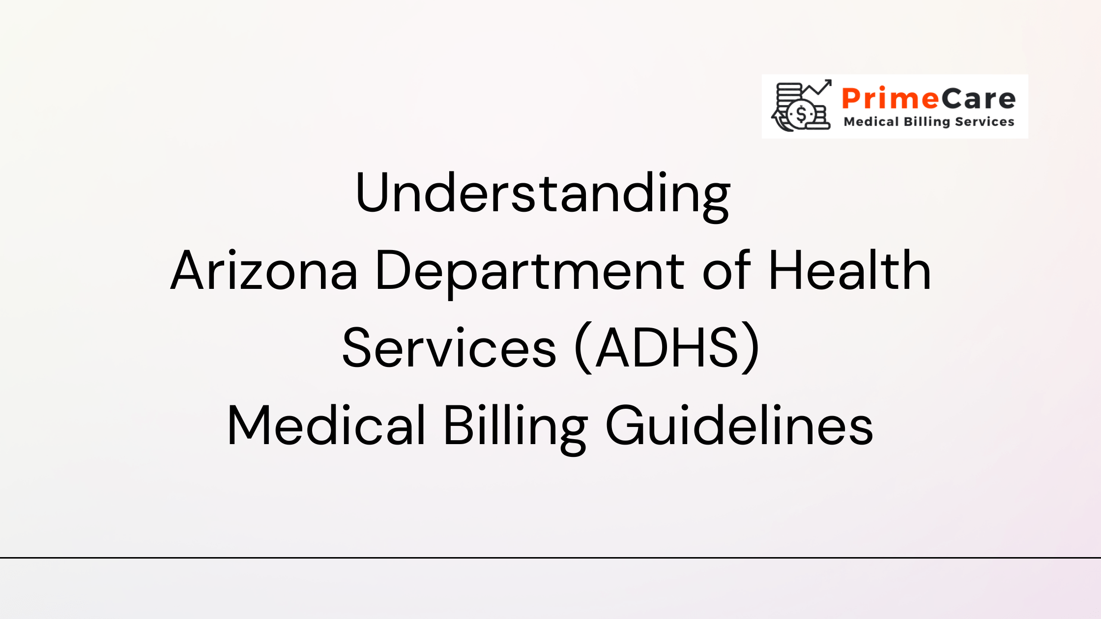 Understanding Arizona Department of Health Services Medical Billing ...